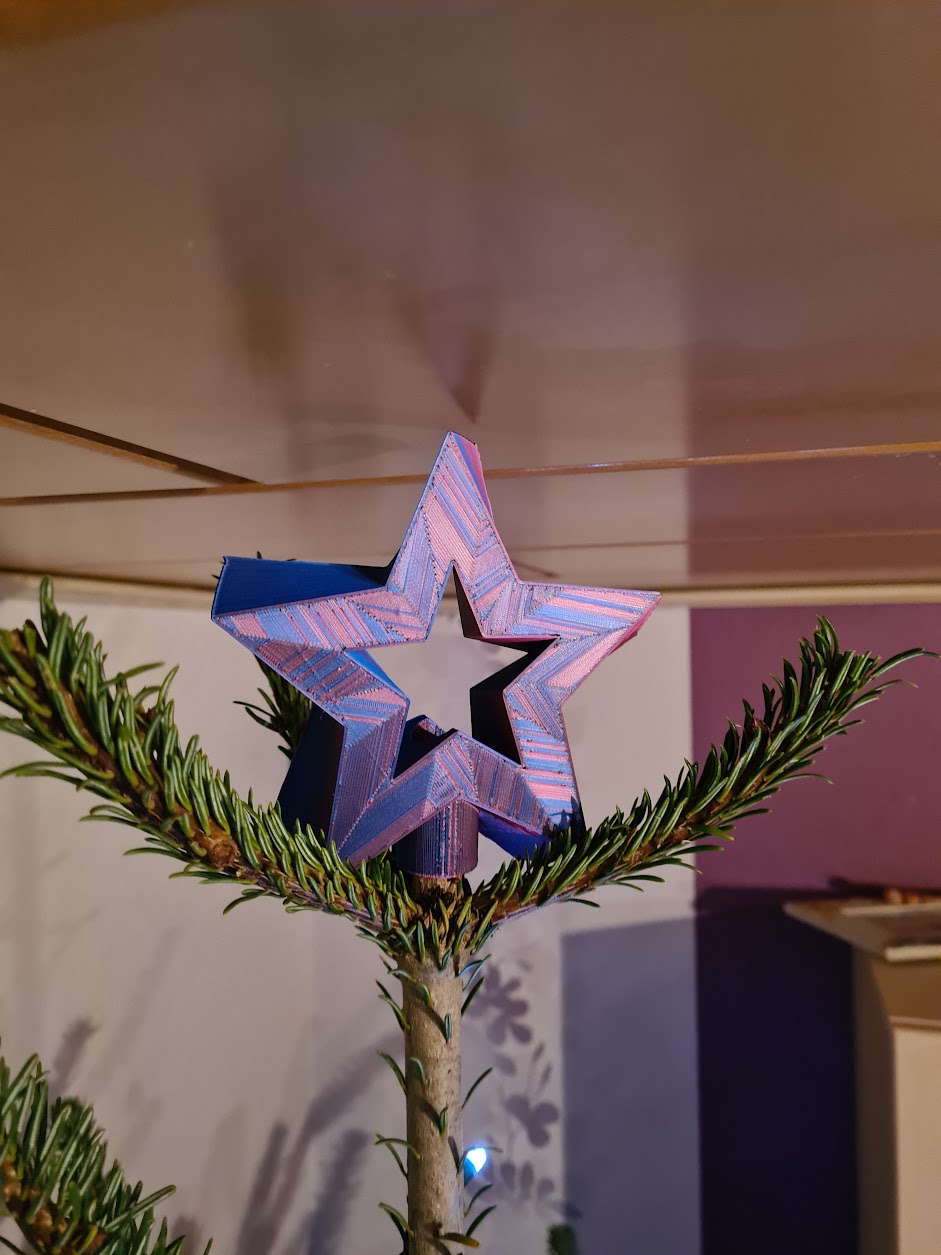 Twisted Star Tree Topper by GCodePrintr | Download free STL model ...