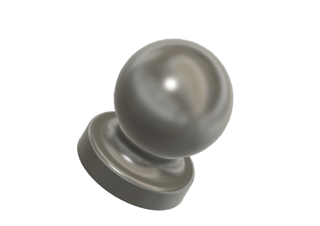 HingeKnob Ornament by JAW | Download free STL model | Printables.com
