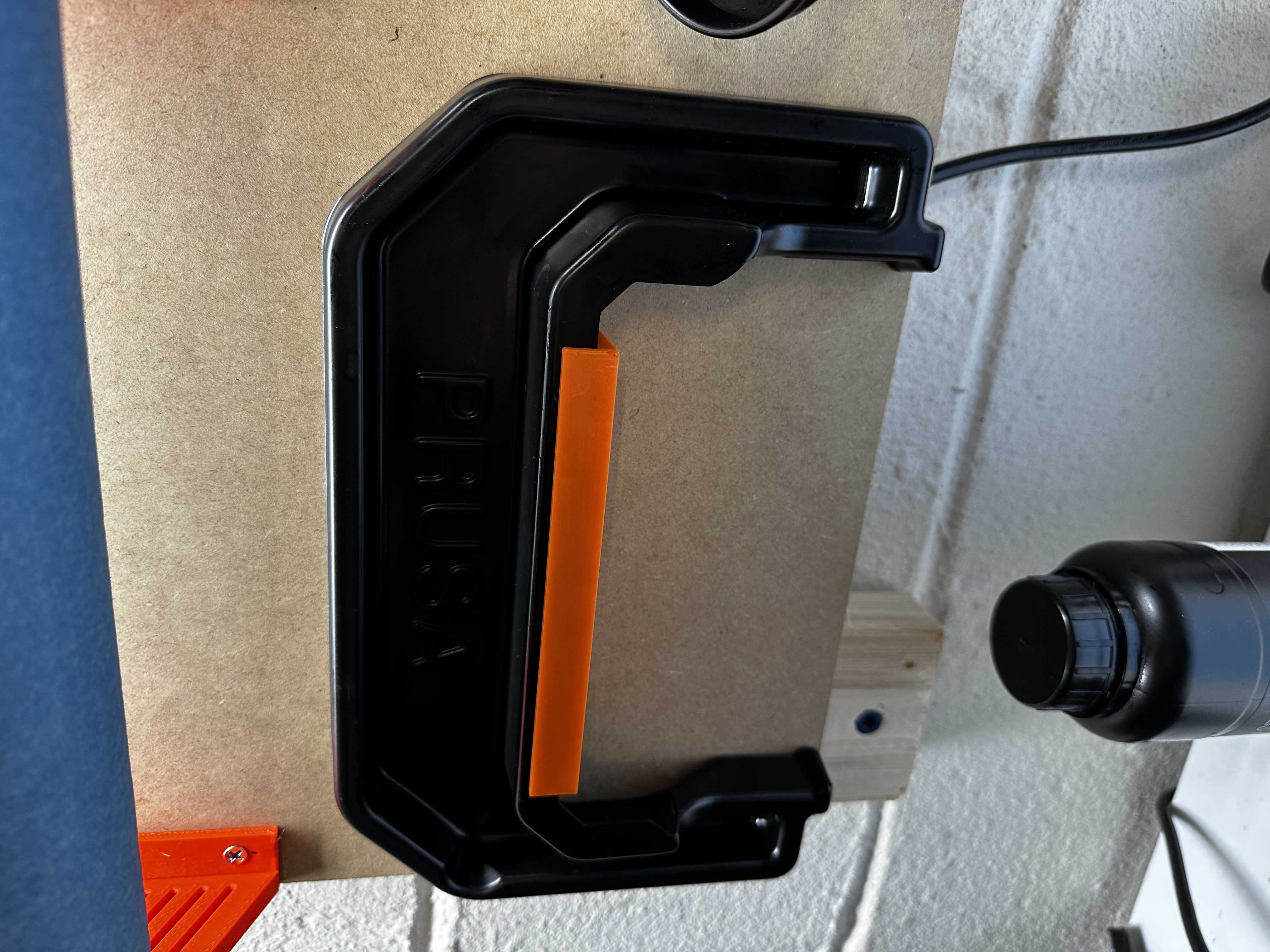 Spill Tray Wall Mount by Make Break Innovate | Download free STL model ...