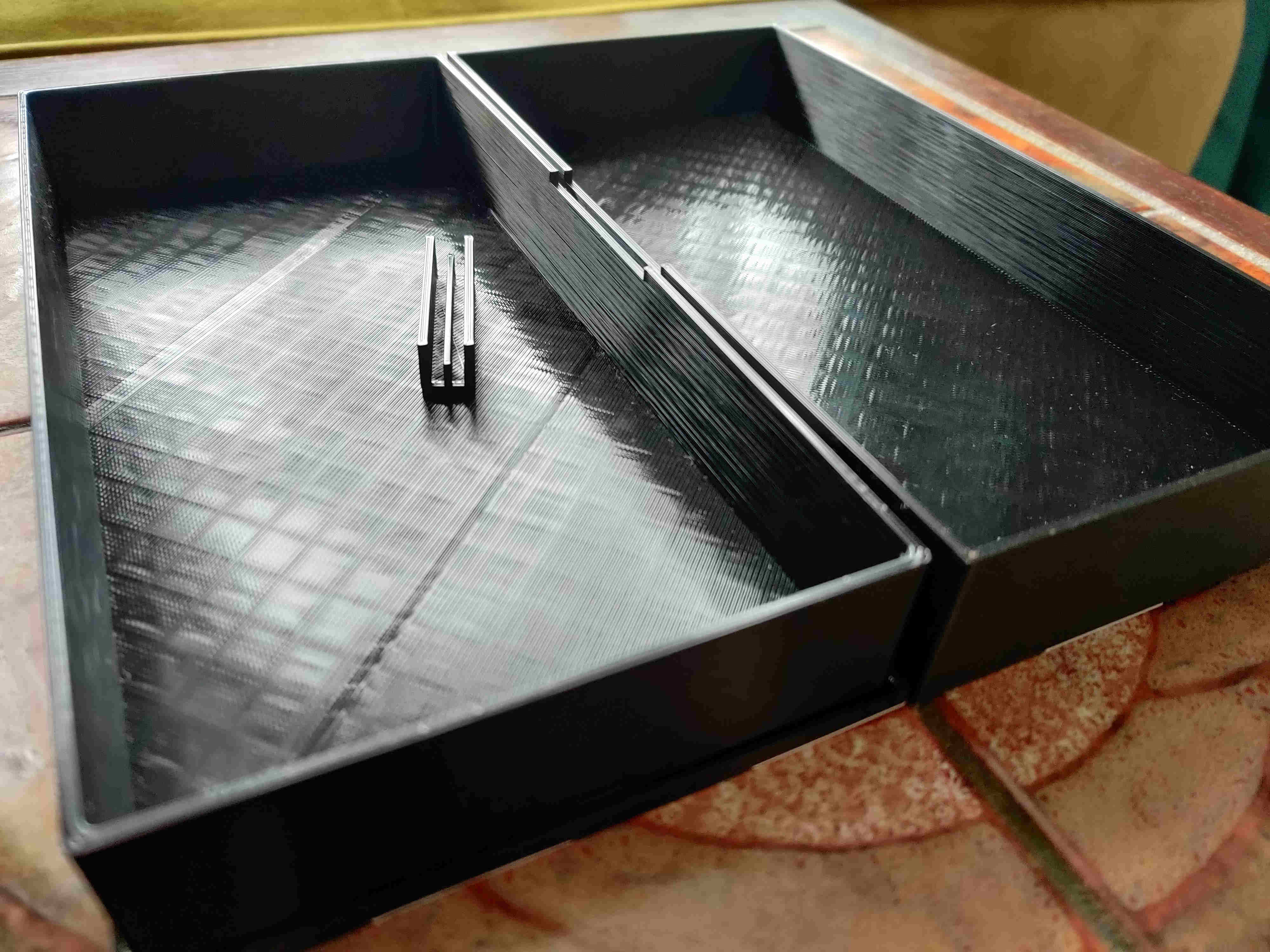 Chess board (2 part - box and lid) por mattsimus | Descargar modelo STL ...