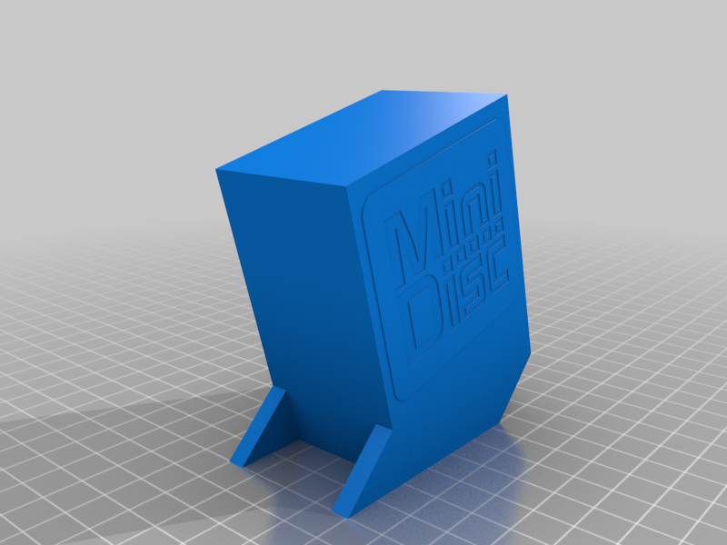 Parametric Minidisc Case By Mattsimus Download Free Stl Model 