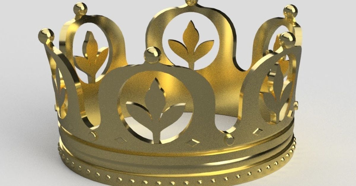 Crown by Acho3D | Download free STL model | Printables.com