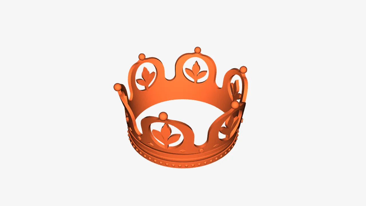 Crown by Acho3D | Download free STL model | Printables.com