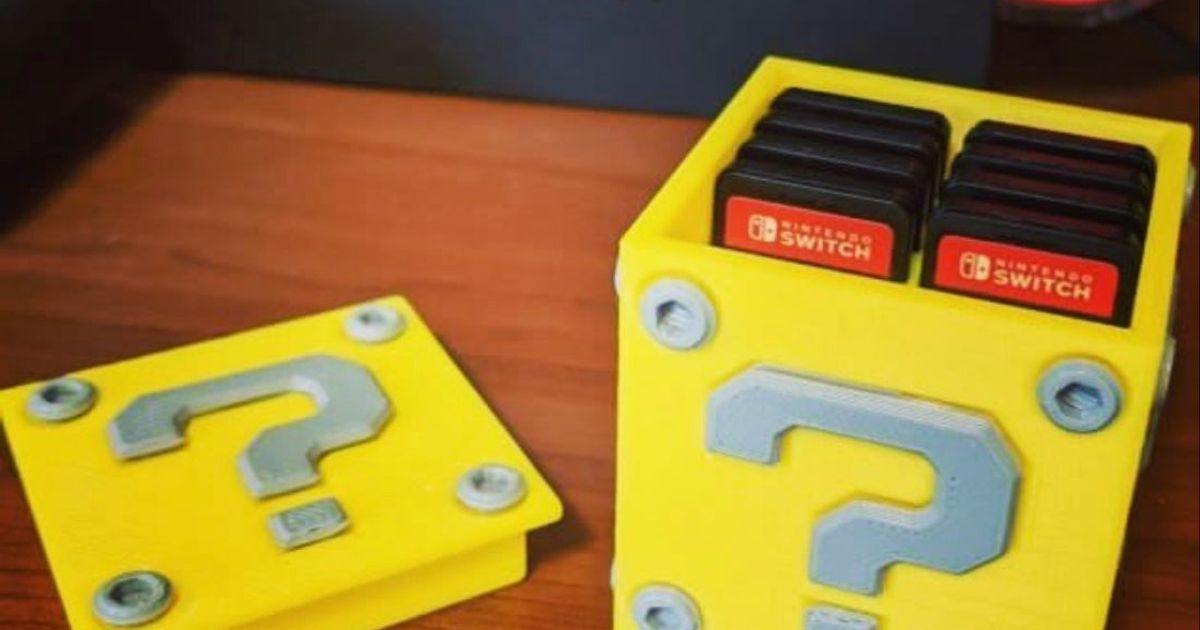 Nintendo Switch Mystery Box 6&12 Game Cartridge Case von J Lake 3D ...