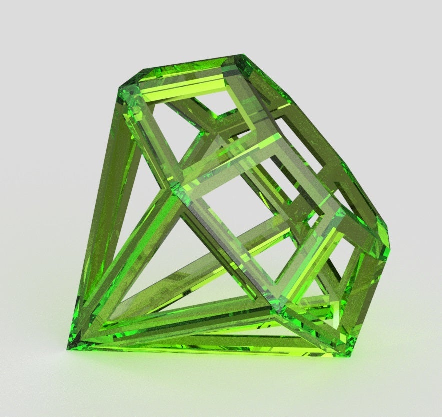 Diamond shape by imakina | Download free STL model | Printables.com
