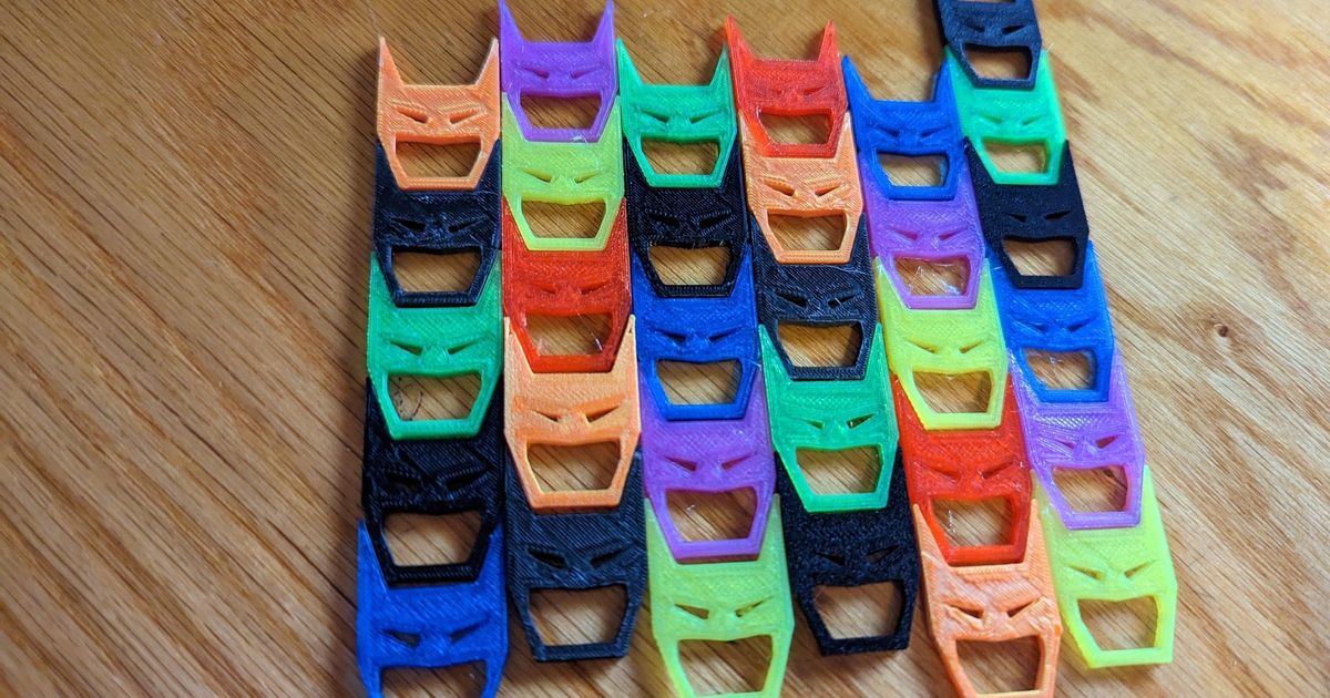 Tessellating Batman Tile por Ryan Olson | Descargar modelo STL gratuito ...