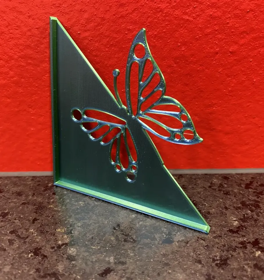 Bookmark-Butterfly by Padu | Download free STL model | Printables.com