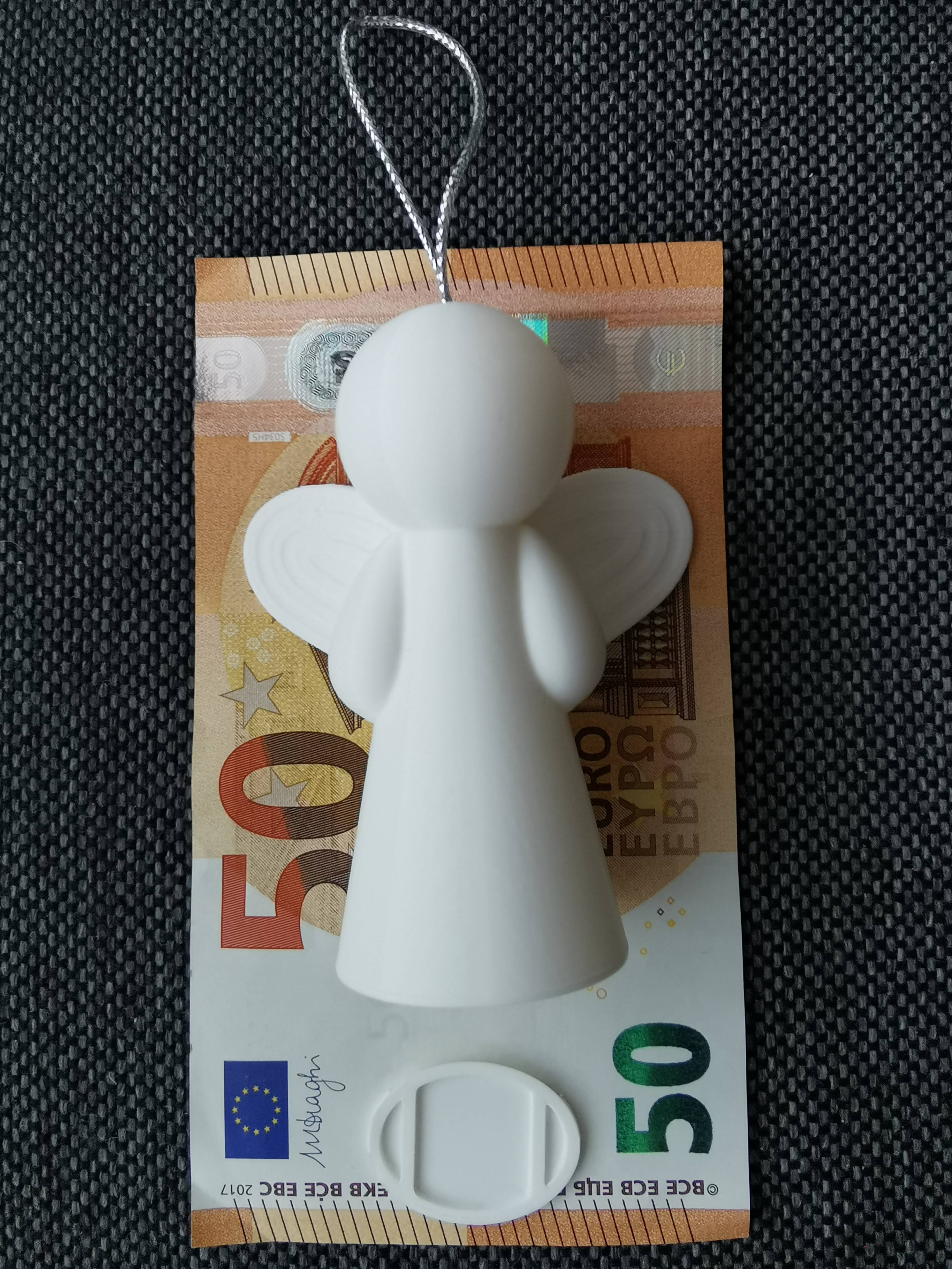 Christmas Angel - money gift case by tomeck | Download free STL model ...