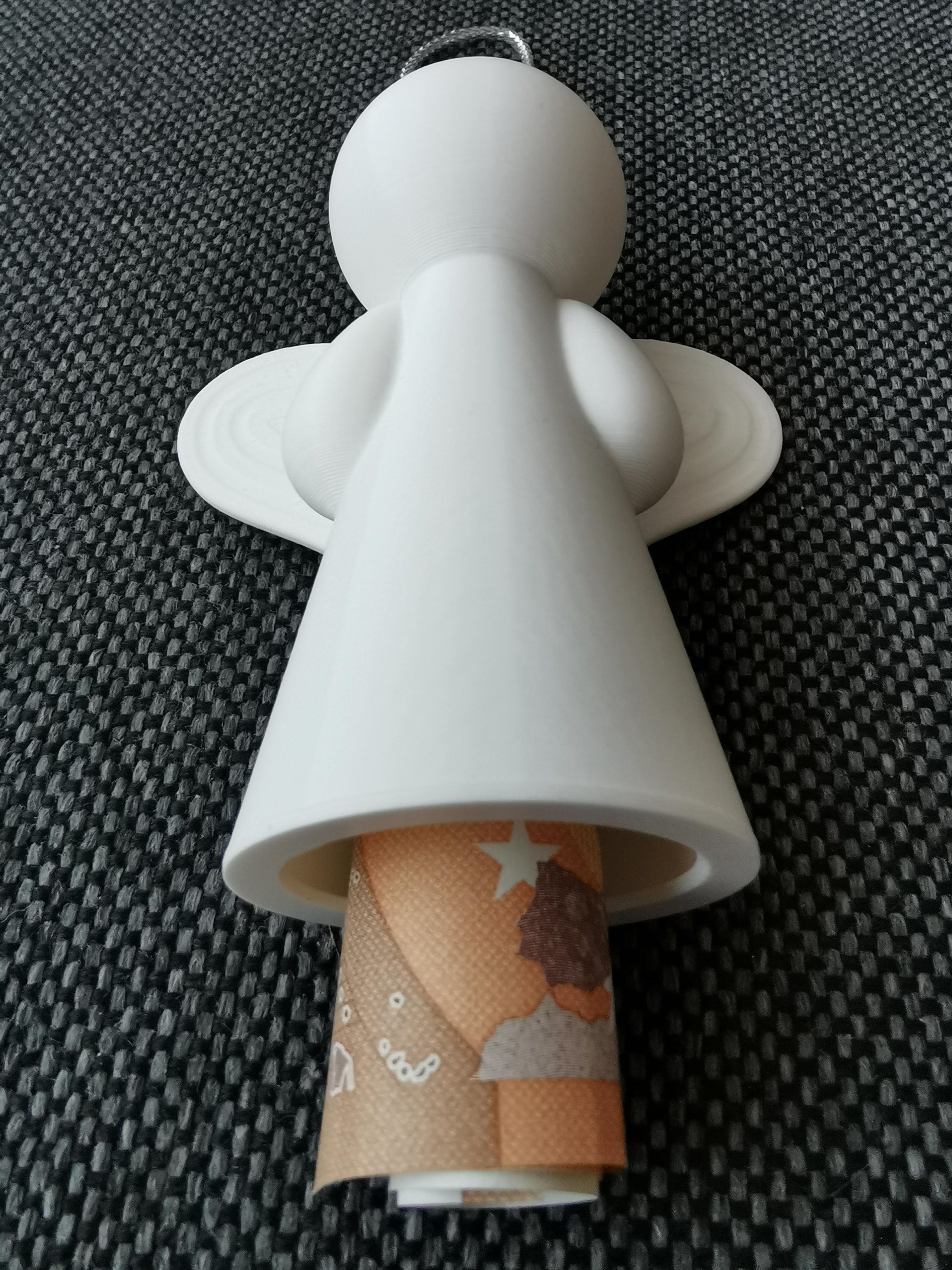 Christmas Angel - money gift case by tomeck | Download free STL model ...