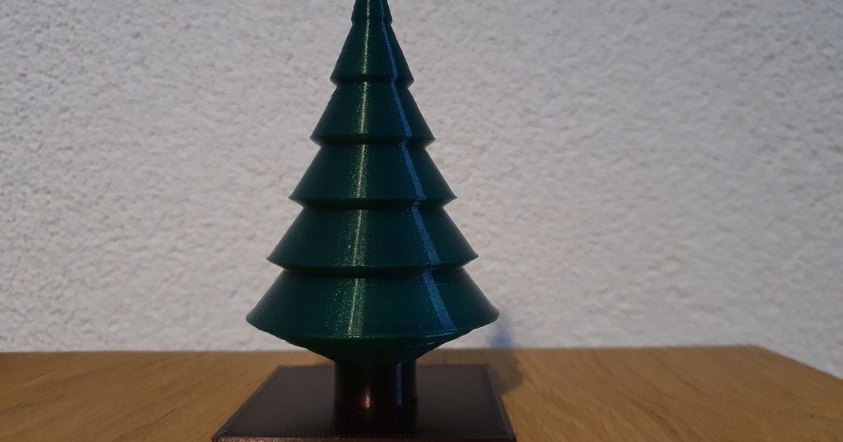 Basic Christmas Tree by Skelir | Download free STL model | Printables.com