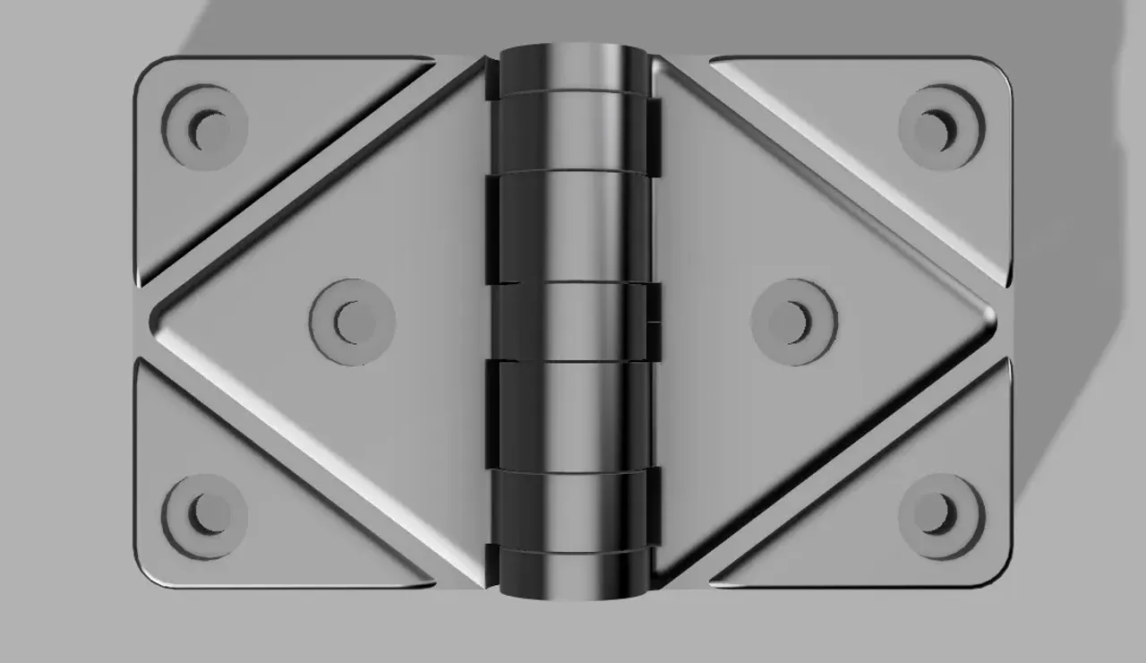 Fully printable hinge by FUSIONPAUSE | Download free STL model ...