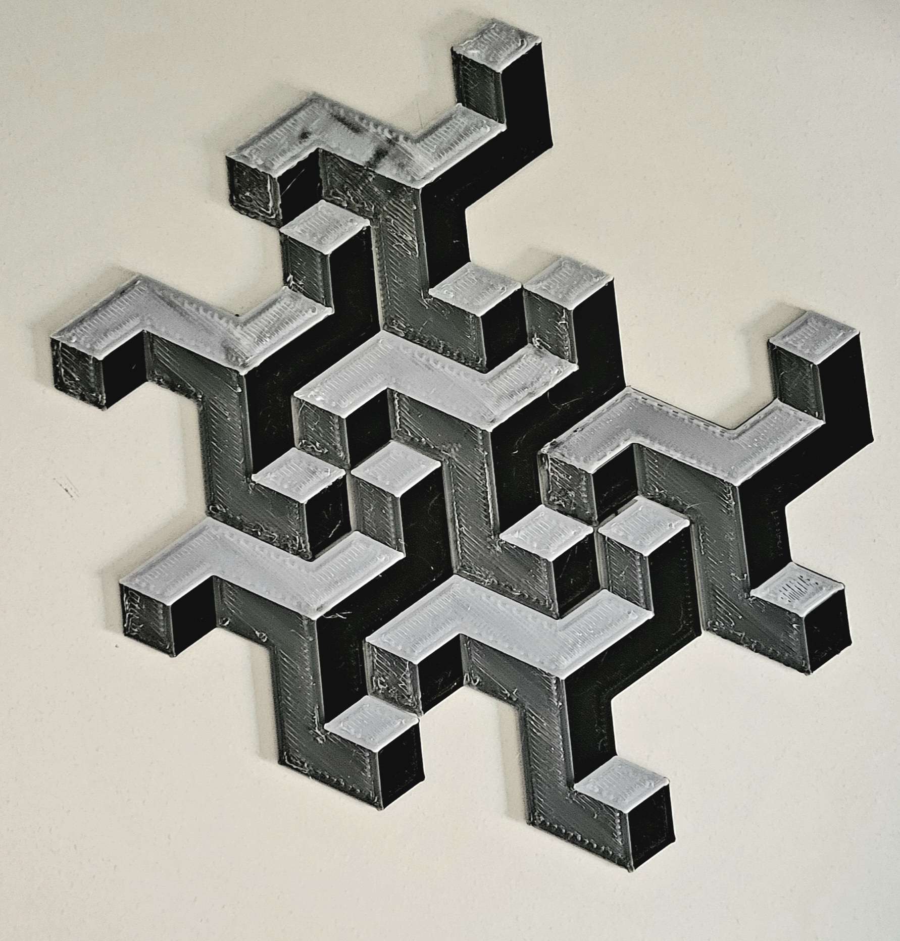 Optical Illusion - Tessellating Tiles by korniton | Download free STL ...