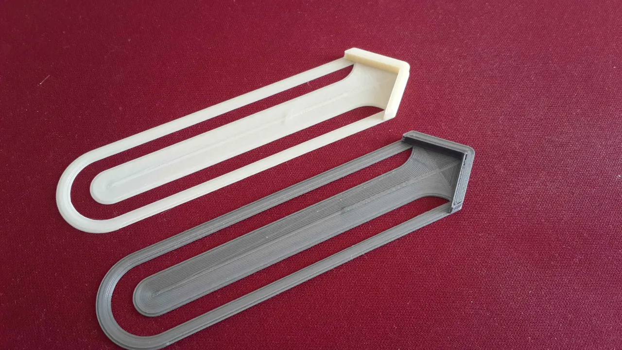 Unfancy & Flexible Bookmark by aeonden | Download free STL model ...