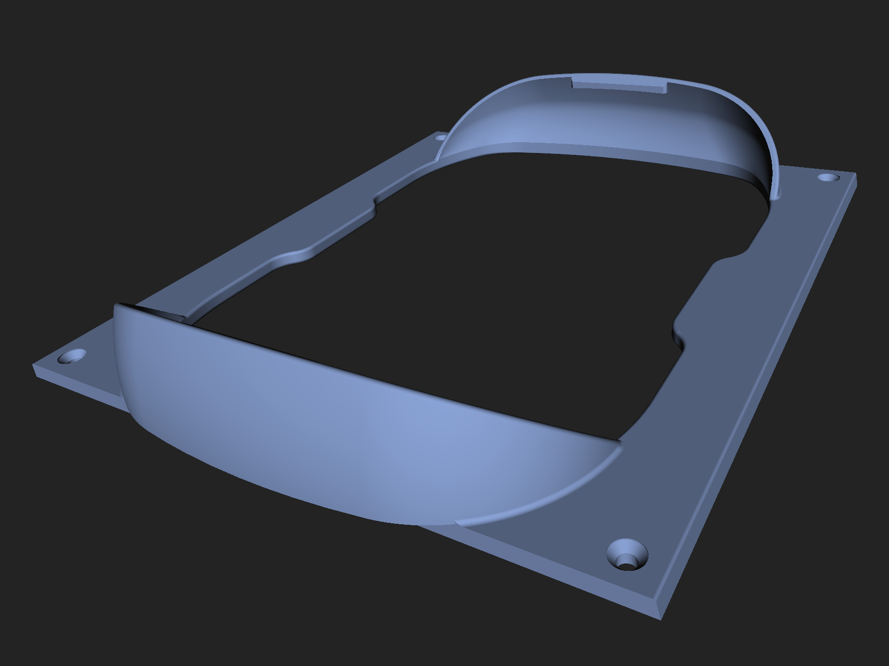 Drop-Top Fender Frame for Growler by Riddim Rider | Download free STL ...