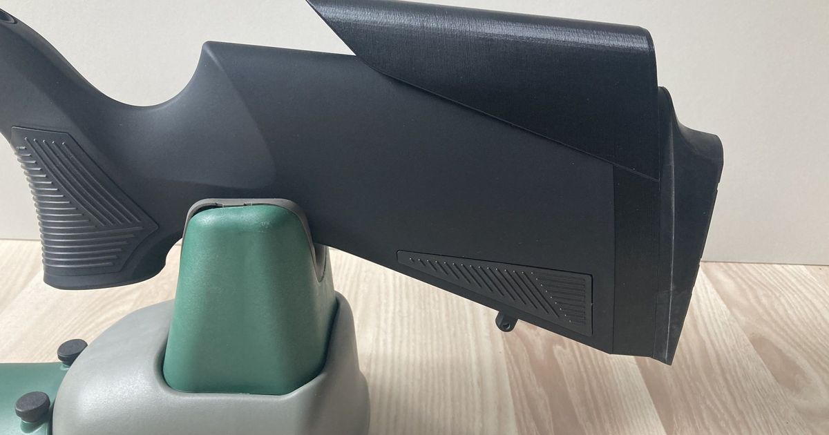 CZ 600 Alpha 20mm spacer with cheek riser by The FuZZ | Download free ...