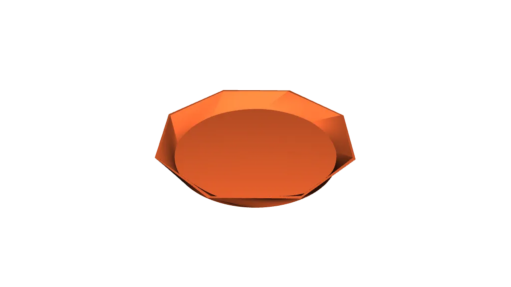 Small plate by Criss | Download free STL model | Printables.com