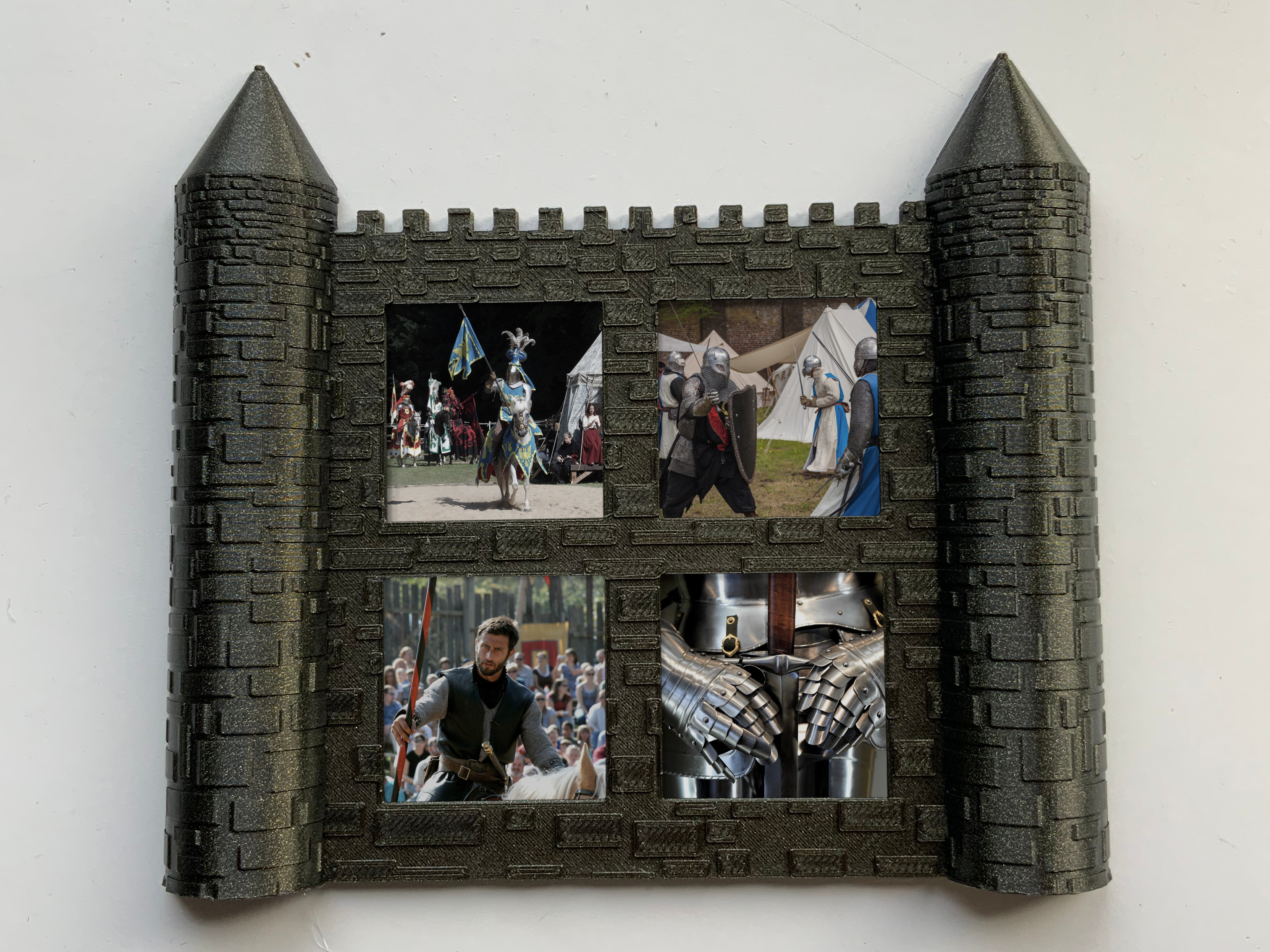 Picture Frame Castle (4 Pictures 5x5 or 1 Picture 9x13) by JP3D ...