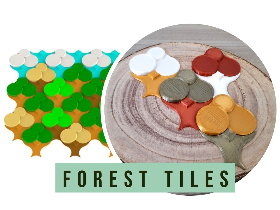 Forest Tiles by Pedro Lopes | Download free STL model | Printables.com