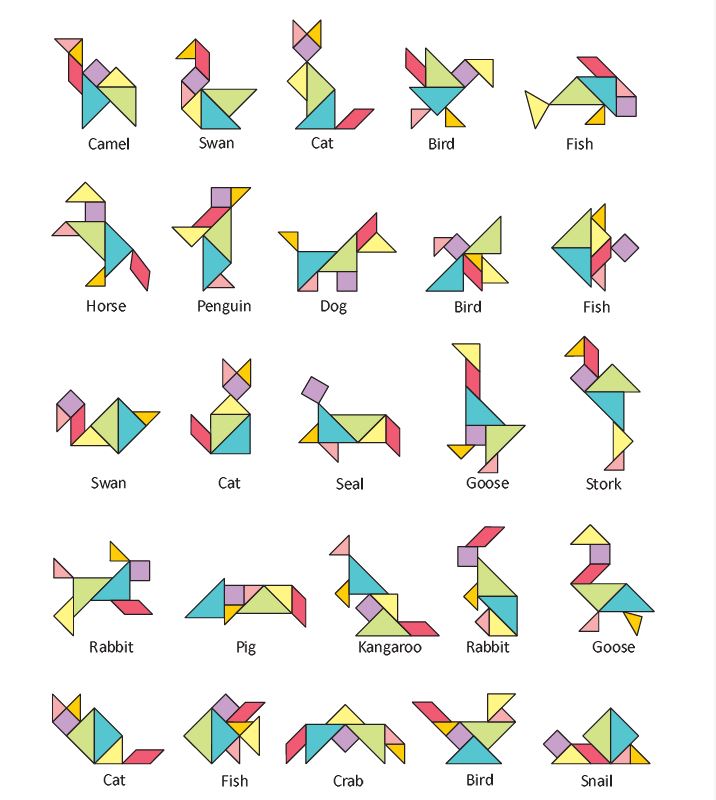 TANGRAM PAZZLE /_\ by slavik kopanov | Download free STL model ...