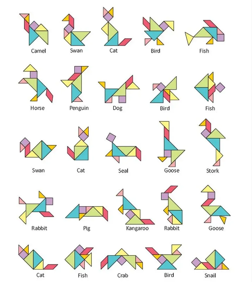 TANGRAM PAZZLE /_\ by slavik kopanov | Download free STL model ...