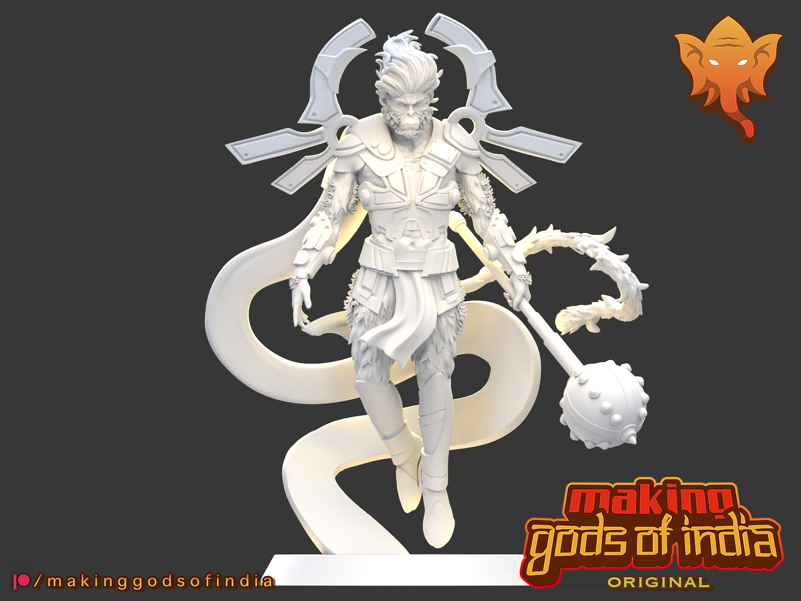 Pavanputra Hanuman - Son of Wind God by Vedic Futura | Download free ...