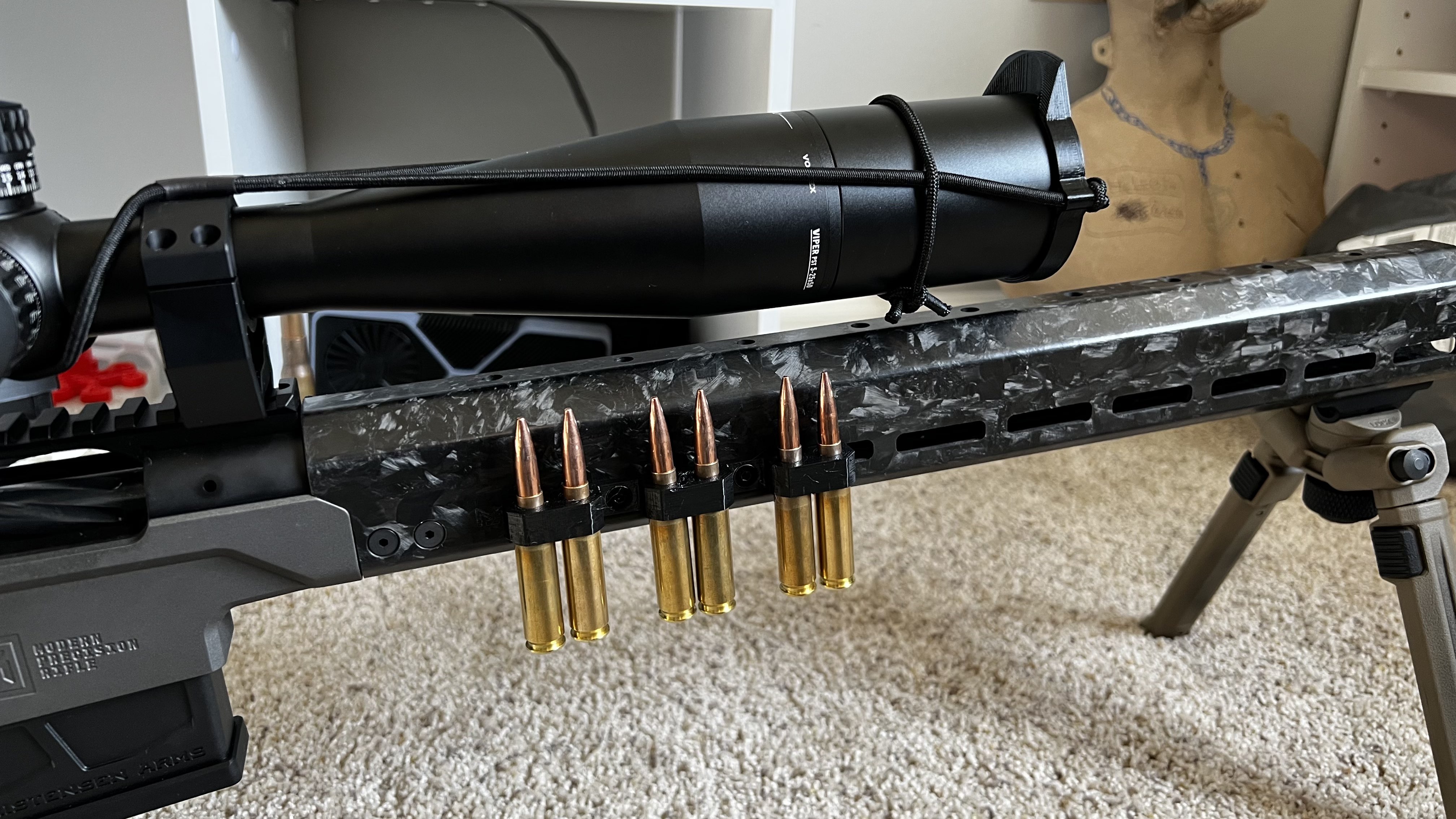 6.5 Creedmoor round saddle (M-lock) by Koosh | Download free STL model ...