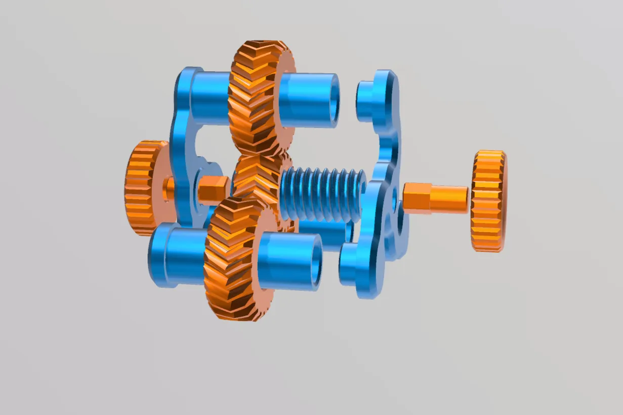 Fidget gear spinner by Thorin Oakenshield | Download free STL model ...