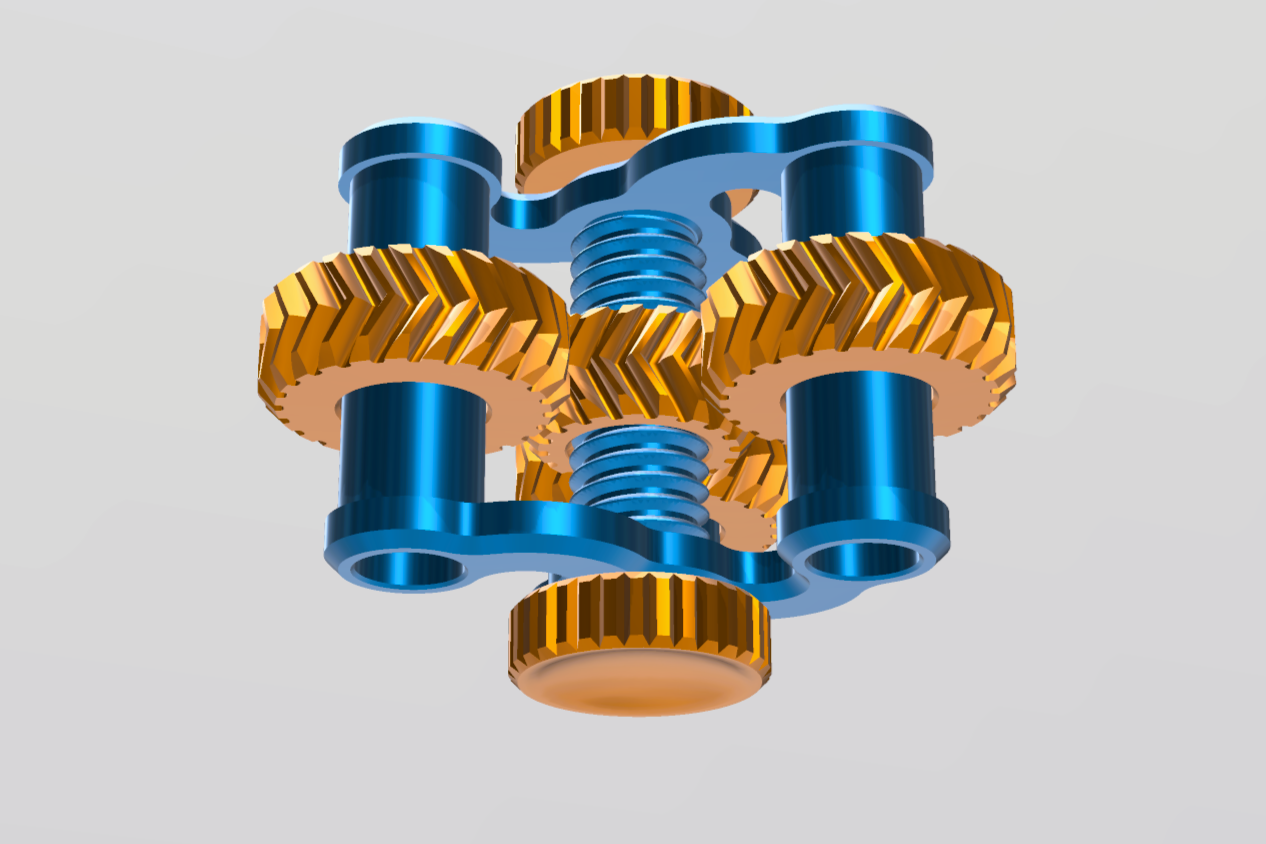 Fidget gear spinner by Thorin Oakenshield | Download free STL model ...