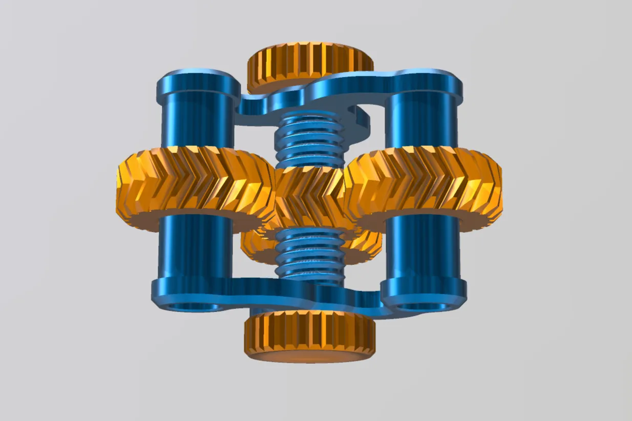 Fidget gear spinner by Thorin Oakenshield | Download free STL model ...