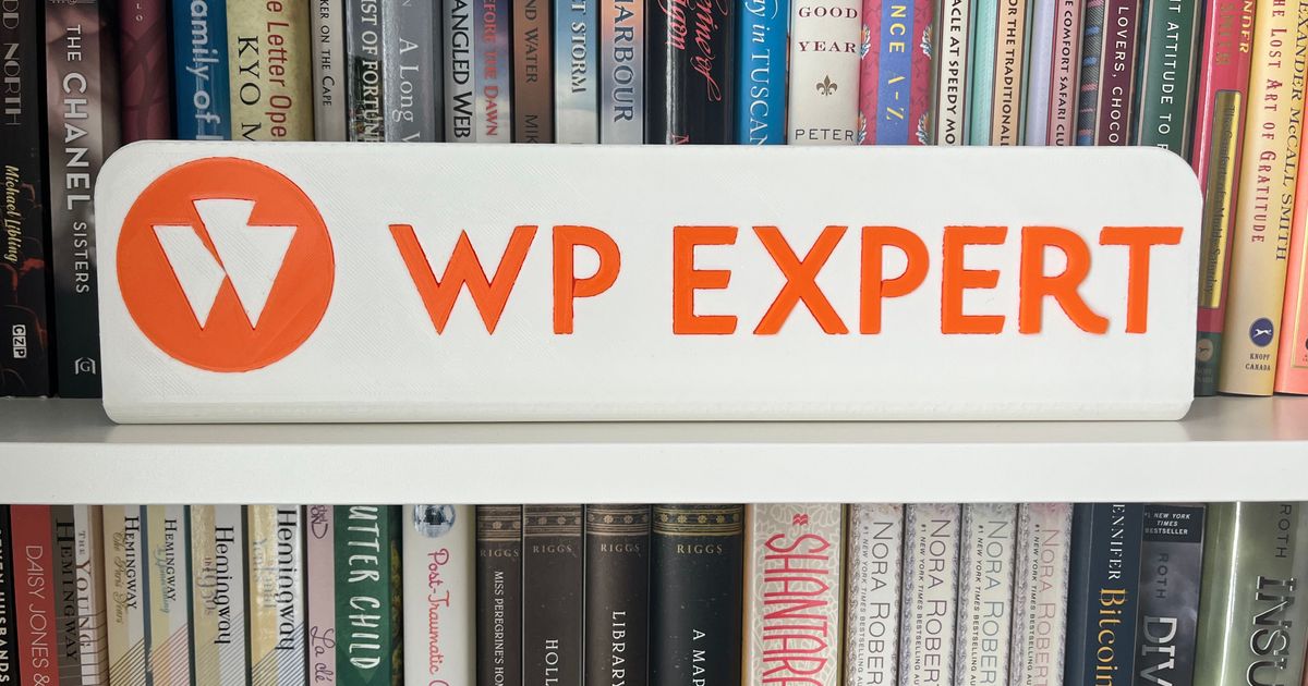 WP Expert logo by WP Expert | Download free STL model | Printables.com
