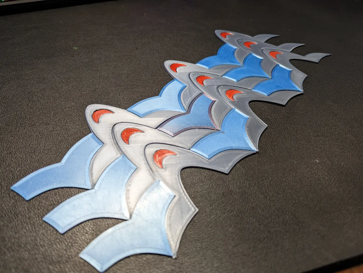 Tessellating Jaws Pattern by BAT_Designs | Download free STL model ...