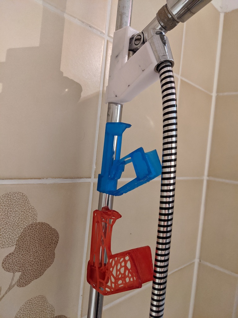 Shower Head Support by Fritz We | Download free STL model | Printables.com