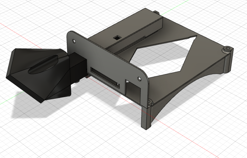 Anycubic Kossel Board Frame For Duet Maestro w Colling by Fritz We ...