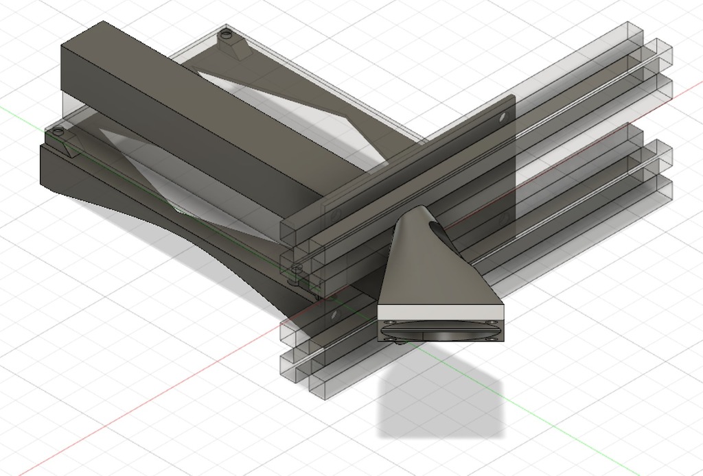 Anycubic Kossel Trigorilla Board Frame with Cooling by Fritz We ...