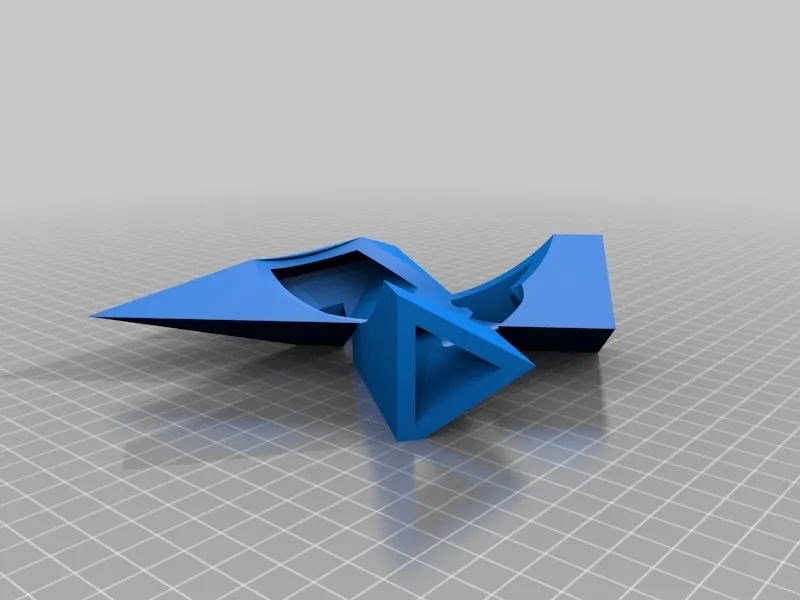 Philips Hue Go "alpha triangle" by Fritz We | Download free STL model ...