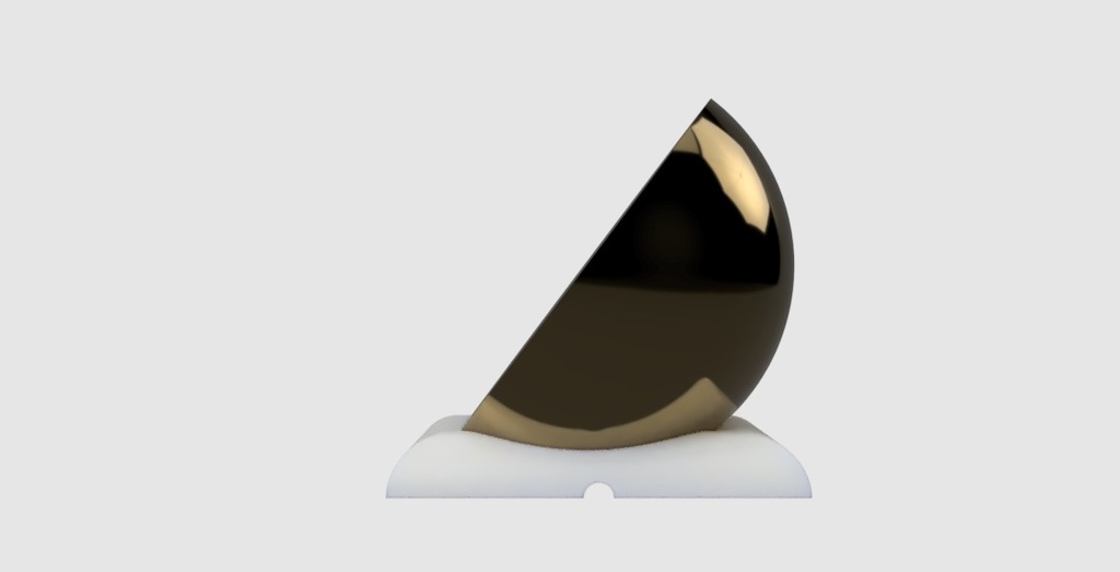Philips Hue Go Stand "Halfpipe" by Fritz We | Download free STL model ...