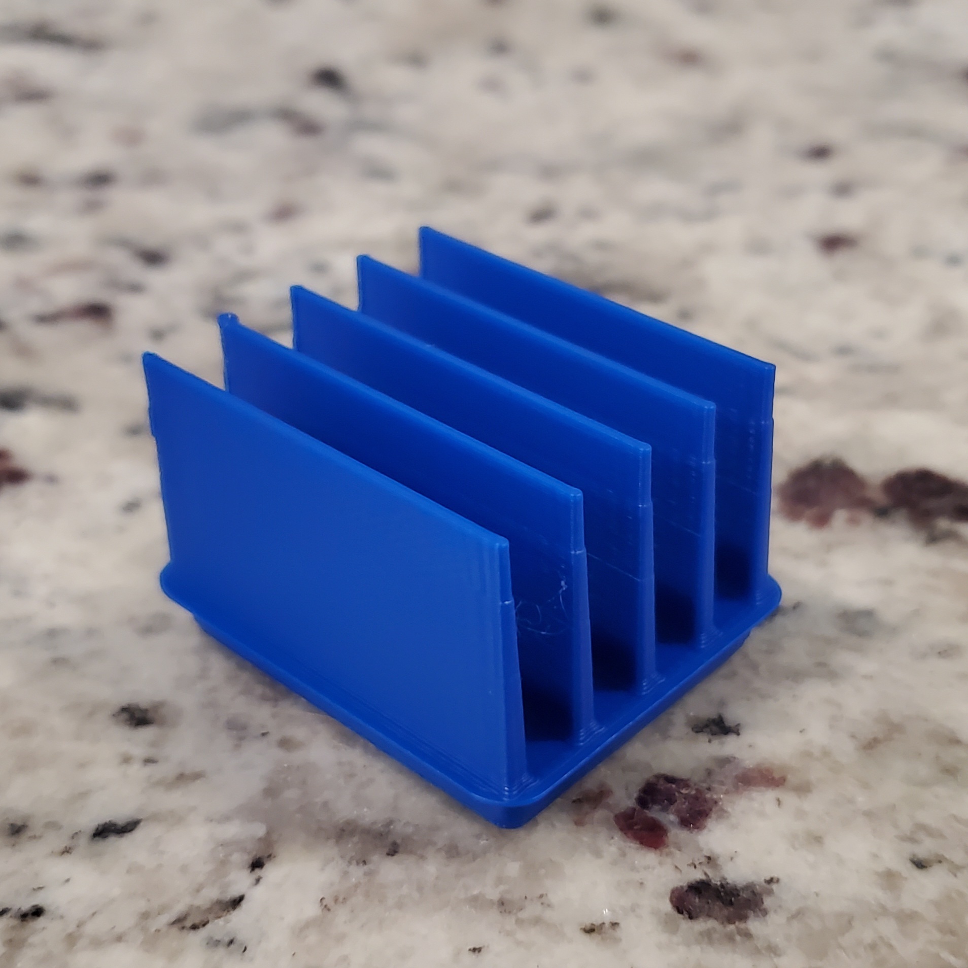 Gridfinity 35x42mm Ruler Holder Organizer by Tripod Tech | Download ...