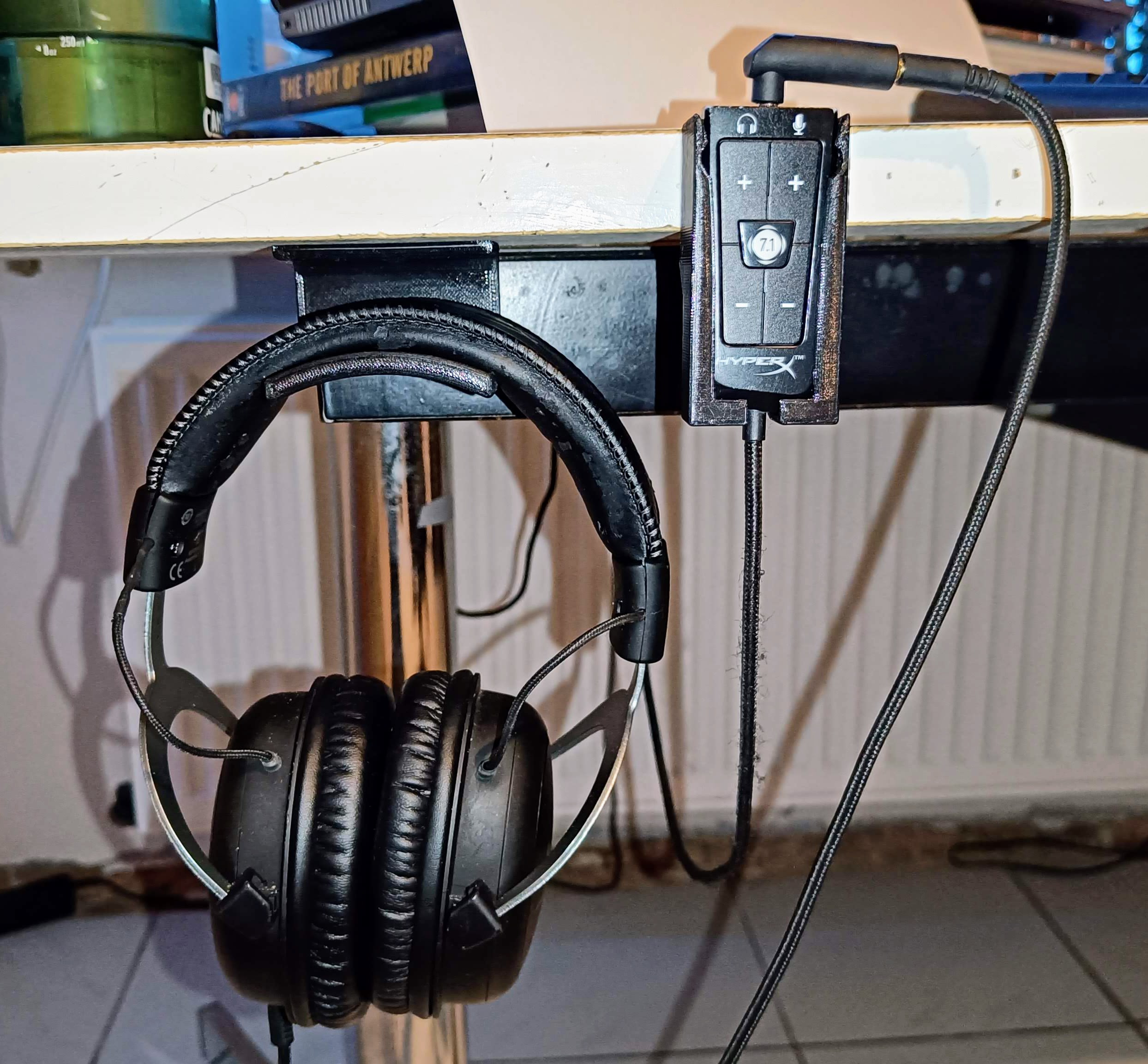 HyperX Cloud II control box holder by ToonDG | Download free STL model ...