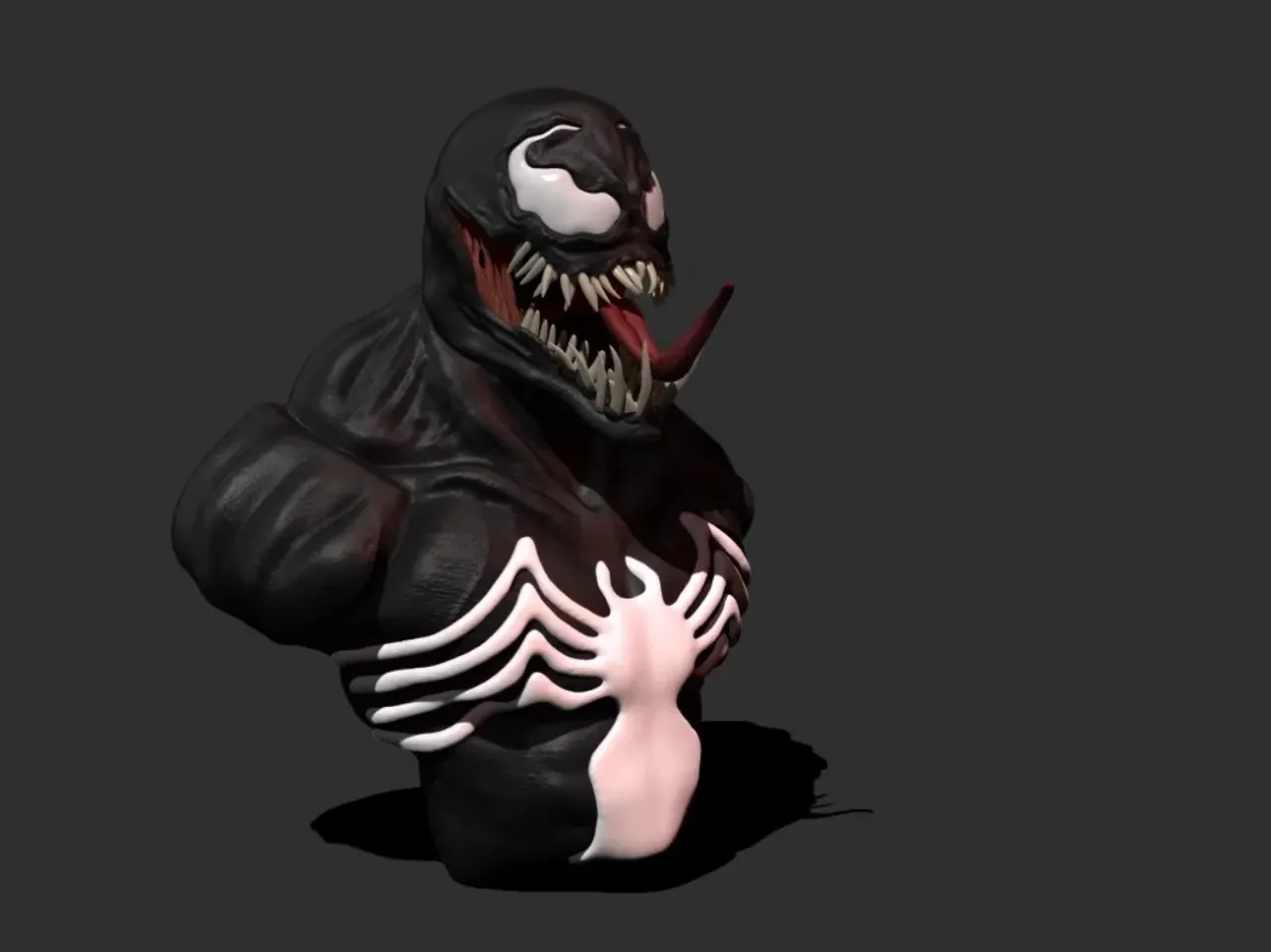 Venom bust by Wekster | Download free STL model | Printables.com