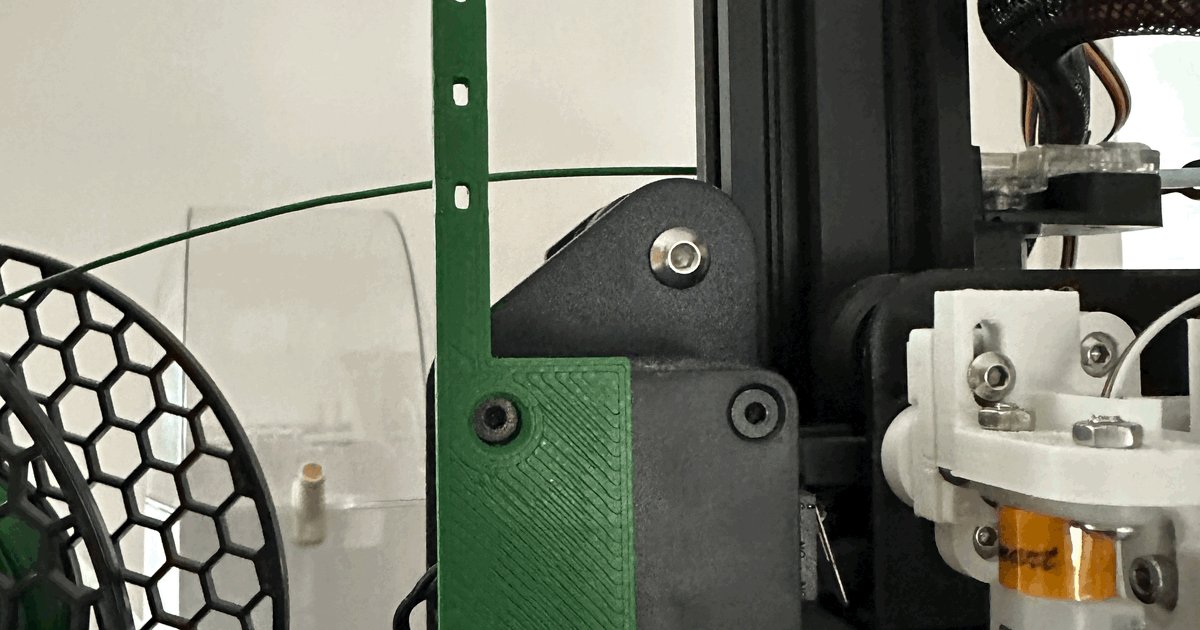 Ender 3 easy fast X axis case for wire guide. by My3DBr | Download free ...
