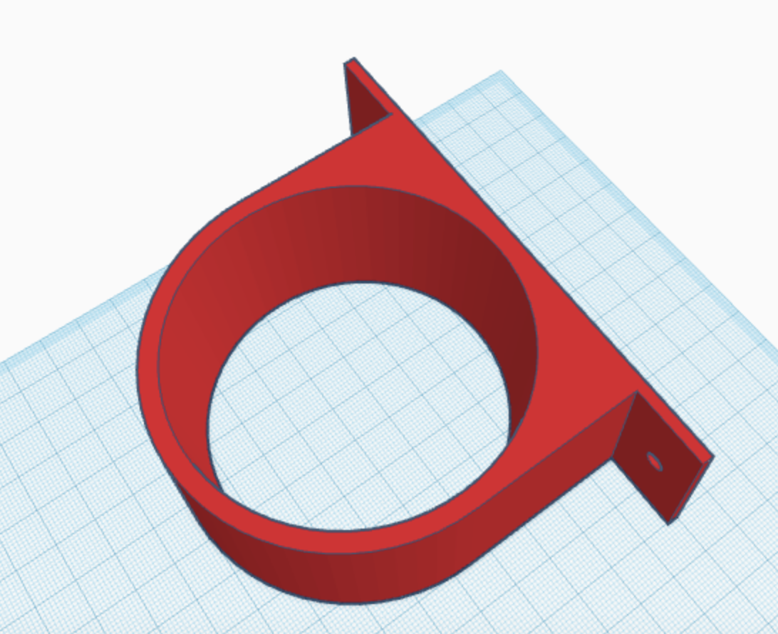 PVC pipe bracket (80mm) by Bram | Download free STL model | Printables.com