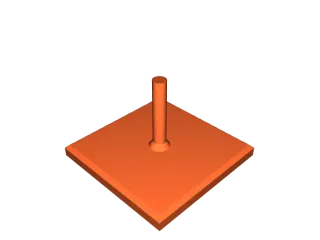Bowling Pin Stand by wardjm90 | Download free STL model | Printables.com