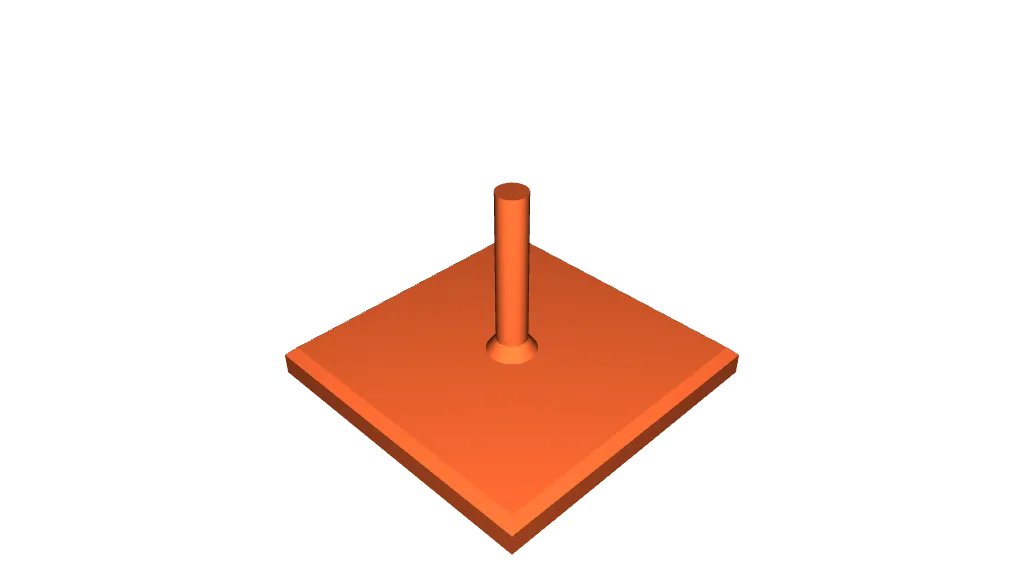 Bowling Pin Stand by wardjm90 | Download free STL model | Printables.com