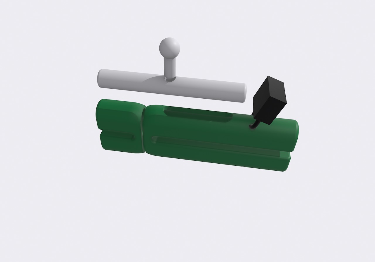 Sliding lock for cardboard box playhouse by Scott | Download free STL ...