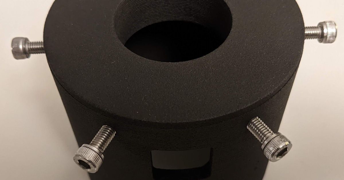 Lunt 40mm Etalon Enclosure by 0ak3 | Download free STL model ...