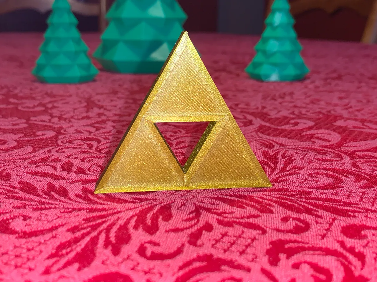 Nintendo Zelda Tri-Force Emblem by Jody | Download free STL model ...