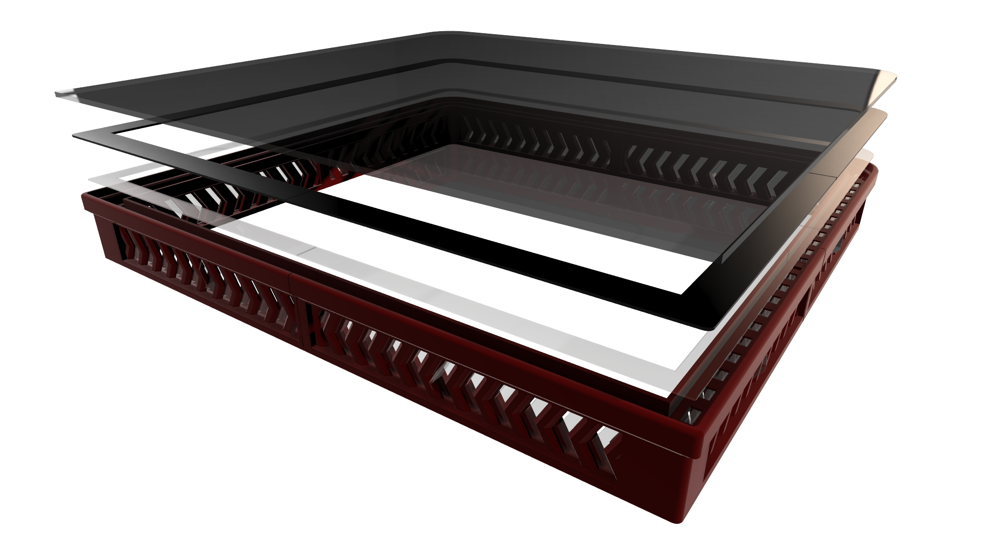 Bambu P1P and X1 Sliding Vent Glass Top Enclosure /w LED option by ...