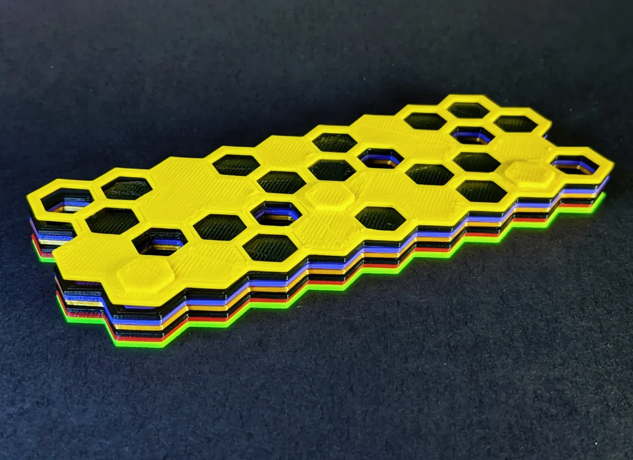 Interlocking & Stackable Double Bookmark by Grandpa 3DPrints | Download ...