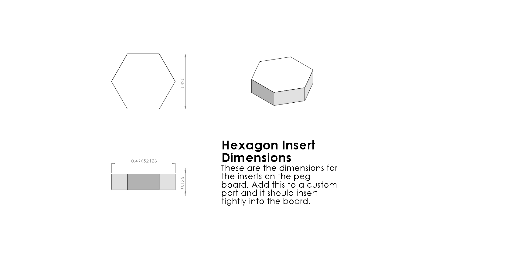 Hexagonal Pegboard von Devin Ho | Kostenloses STL-Modell herunterladen ...