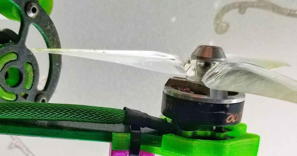 Sköll V2 Arm Protector with locking tab by PortalFPV | Download free ...